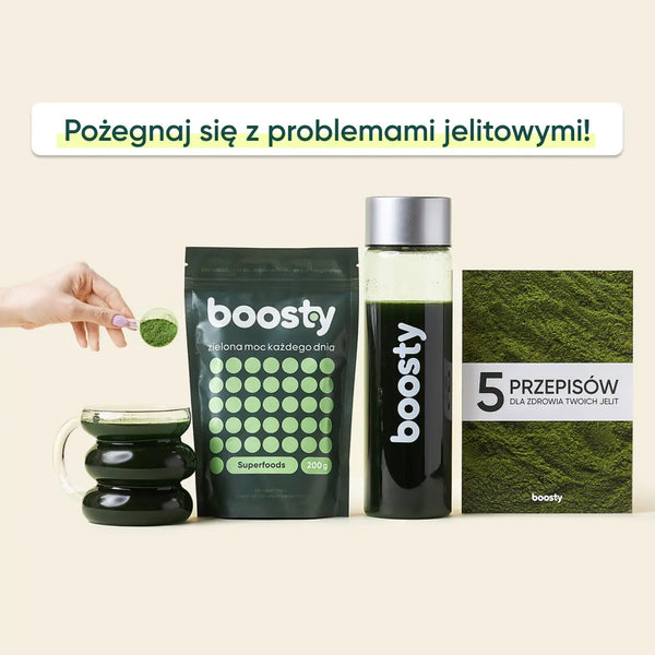 Boosty – Suplement Diety z 9 Superfoods na Trawienie i Jelita - Boosty ...