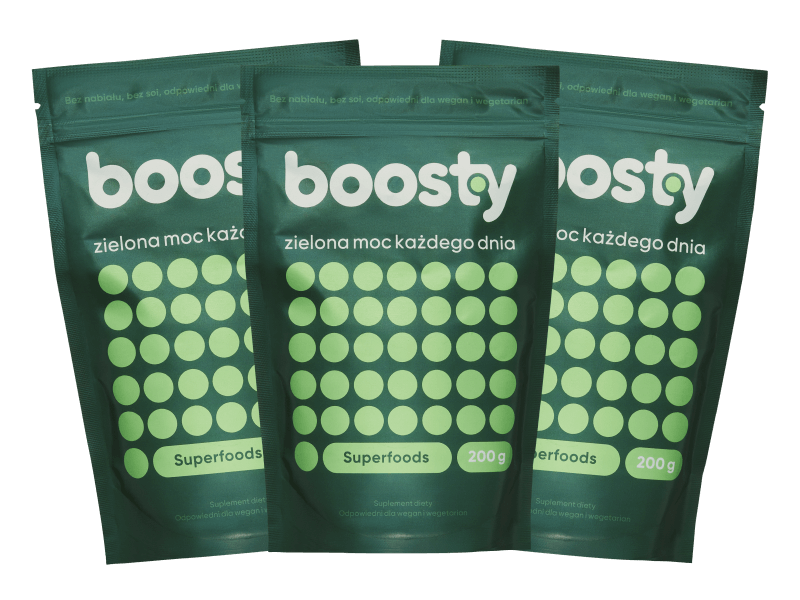 Boosty – Suplement Diety z 9 Superfoods na Trawienie i Jelita - Boosty ...